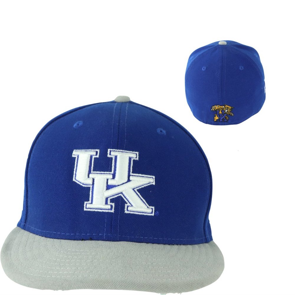 New Era University Of Kentucky Fitted Hat Blue - Gem